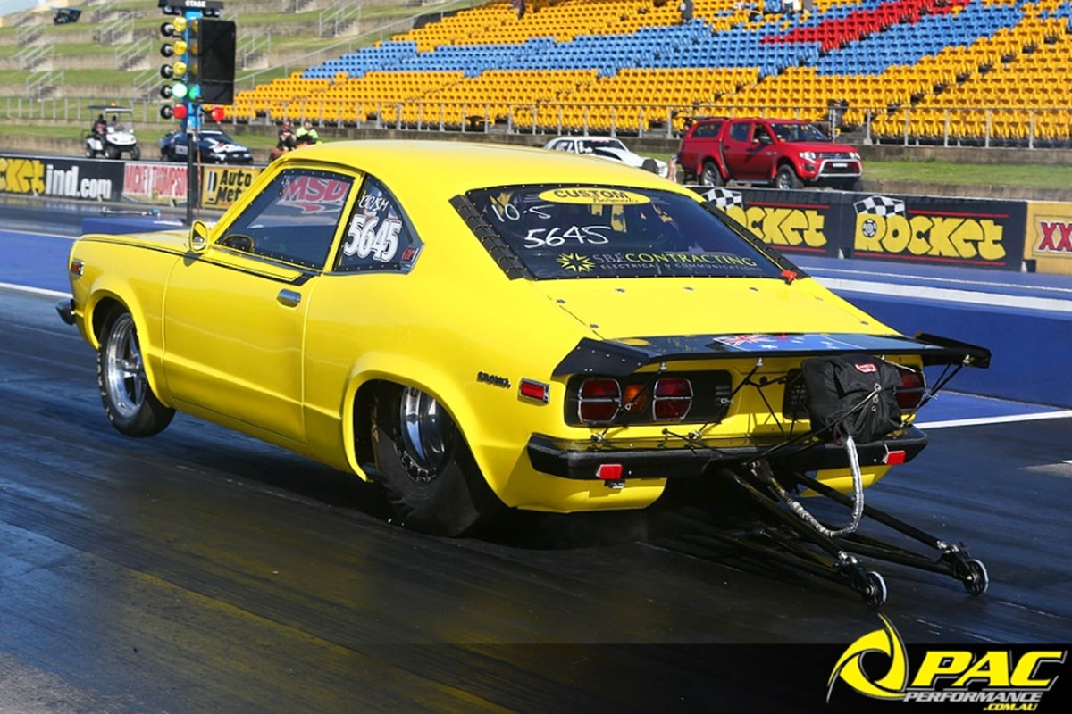 STEVEN BARNETT'S RX3 COUPE. Pac Performance Racing