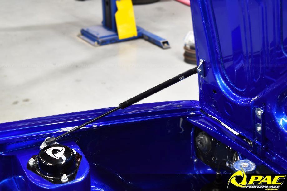 BONNET GAS STRUT RX3 RX7. Pac Performance Racing