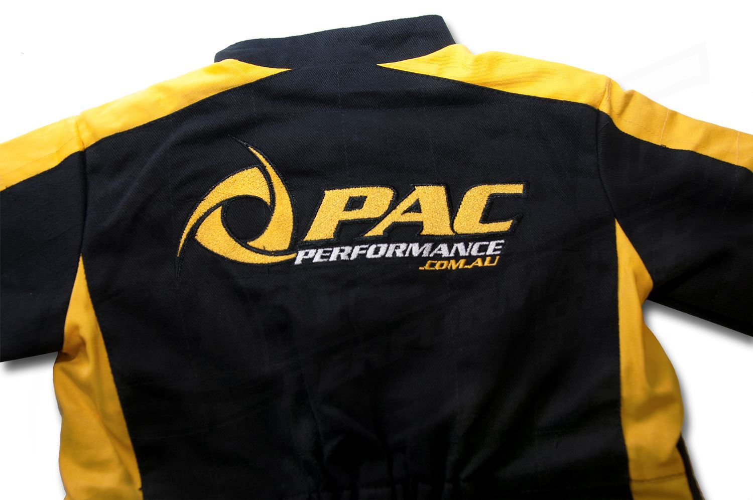 KIDS PAC PERFORMANCE COVER-ALL SUIT. Pac Performance Racing