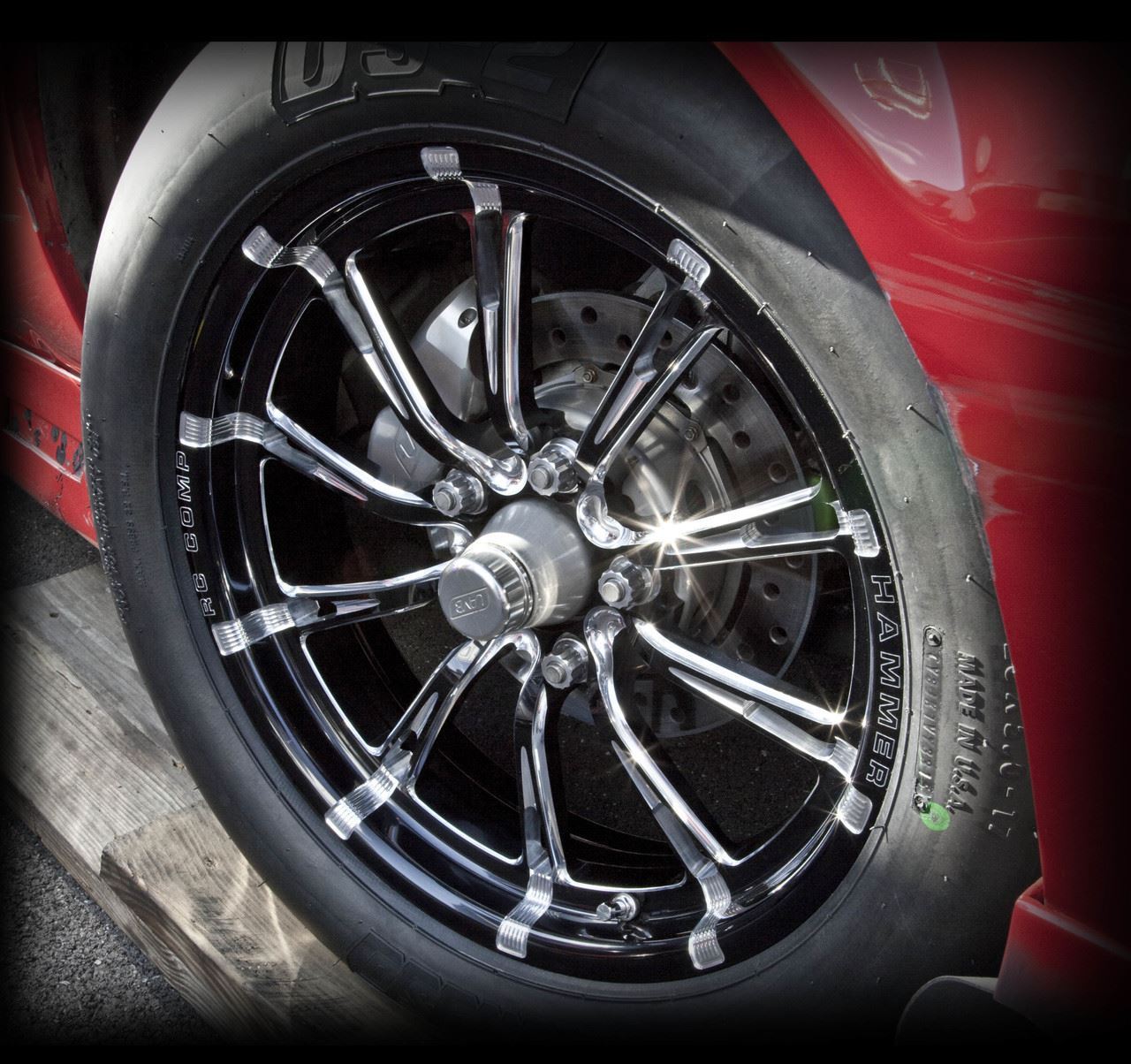 RC COMPONENTS HAMMER FRONT RACE WHEEL. Pac Performance Racing NZ