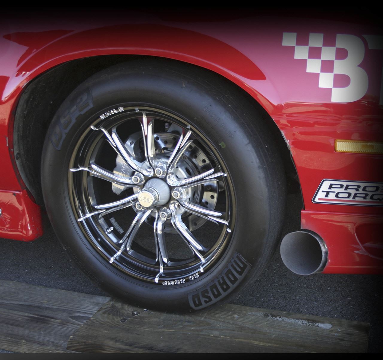 RC COMPONENTS EXILE FRONT RACE WHEEL. Pac Performance Racing