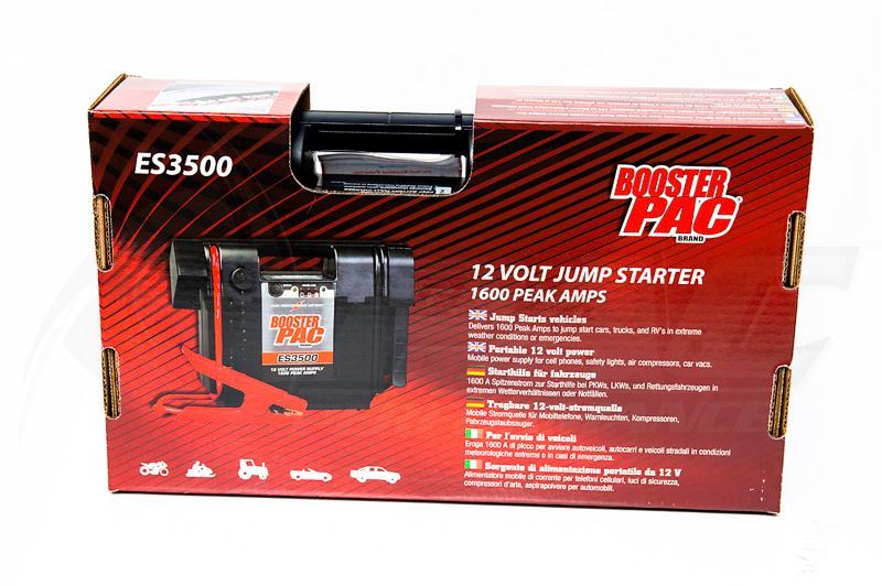 ES3500 BOOSTER PAC JUMP STARTER 12V 1600AH. Pac Performance Racing NZ