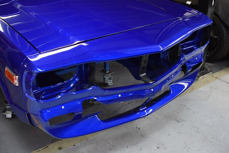 MAZDA RX3 12A STEEL NOSE CONE & SAVANNA LOWER LIP. Pac Performance Racing