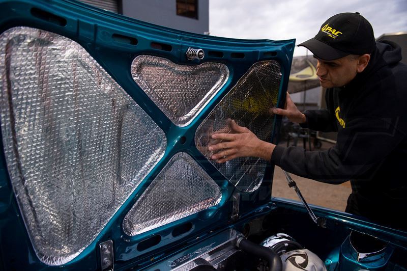 ALUMINIUM UNDER BONNET INSULATION SET MAZDA RX. Pac Performance Racing NZ
