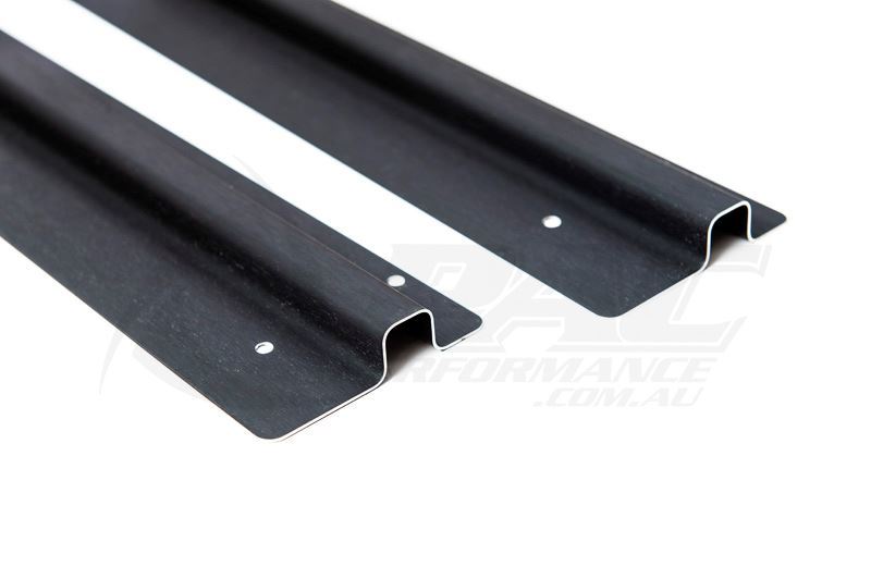 MAZDA RX2 CAPELLA COUPE STAINLESS SCUFF PLATE SET. Pac Performance Racing