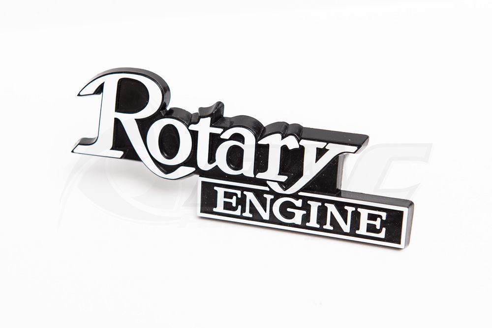 ROTARY ENGINE GRILLE BADGE PIN TYPE. Pac Performance Racing NZ