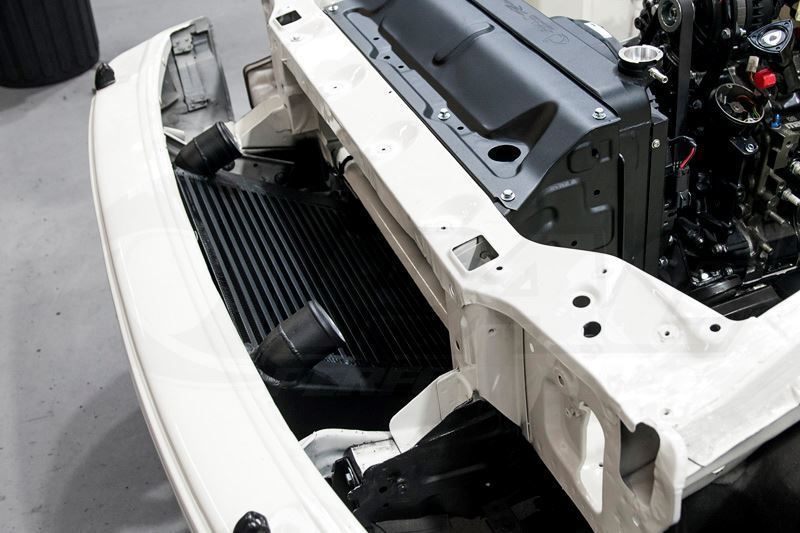 MAZDA RX7 GEN1 SA22 FB 4 INCH INTERCOOLER. Pac Performance Racing NZ