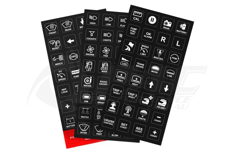 MOTEC 8 BUTTON KEY PAD. Pac Performance Racing