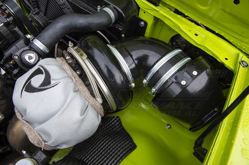 LARGE FRAME SHIELDED HIGH-FLOW AIR FILTER KIT 3.5IN, 4IN & 5IN. Pac ...