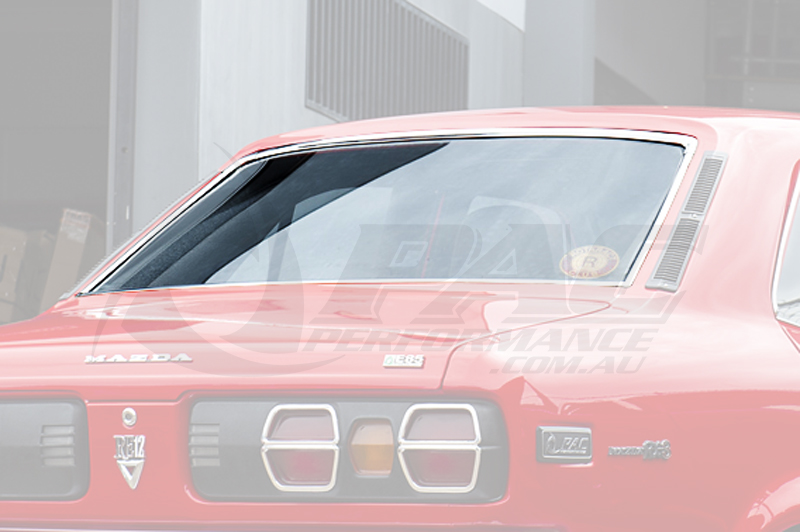 MAZDA RX3 808 REPLACEMENT WINDSCREEN SET FRONT & REAR. Pac Performance ...