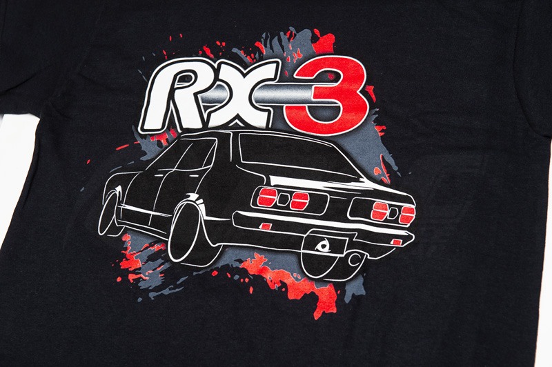 PAC MAZDA RX3 MODEL T-SHIRT - LIMITED RUN. Pac Performance Racing