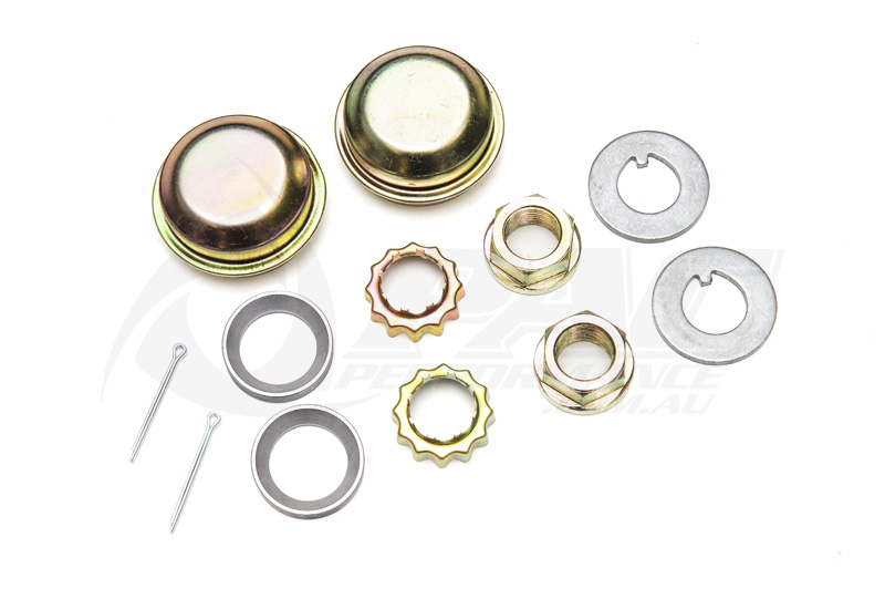 HUB NUT & WASHER KIT RX2/3/4/R100/1000 . Pac Performance Racing NZ