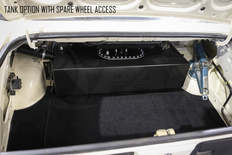 MAZDA RX3 808 FUEL TANK & IN-TANK PUMP COMBO. Pac Performance Racing NZ