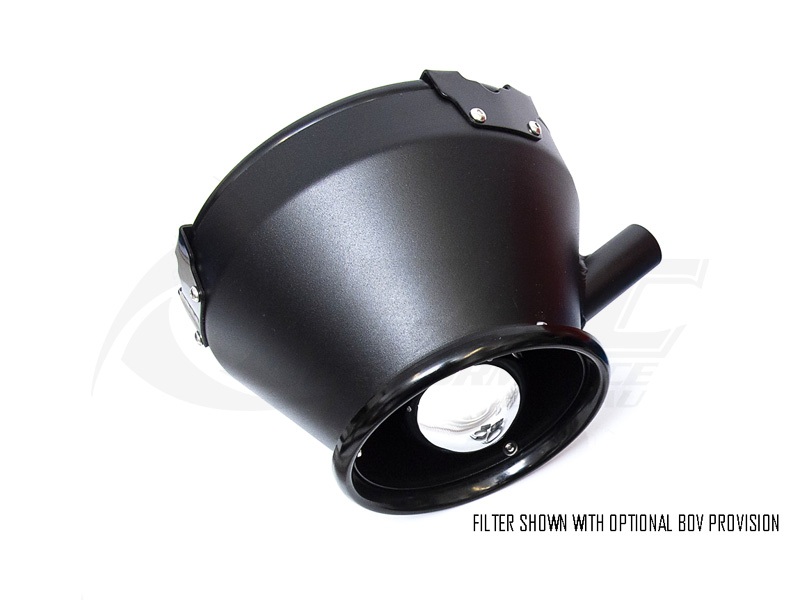 LARGE FRAME SHIELDED HIGH-FLOW AIR FILTER KIT 3.5IN, 4IN & 5IN. Pac ...