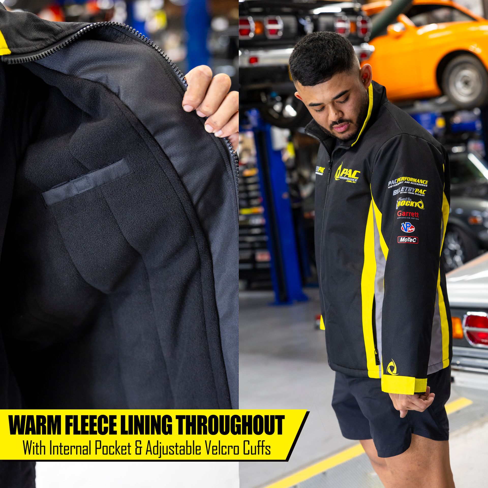 2024 PAC SPONSORED TEAM JACKET. Pac Performance Racing