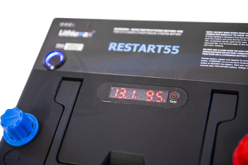 ULTRALIGHT LITHIUM 12V 1100CCA BATTERY WITH BILLET HOLD DOWN TRAY. Pac ...