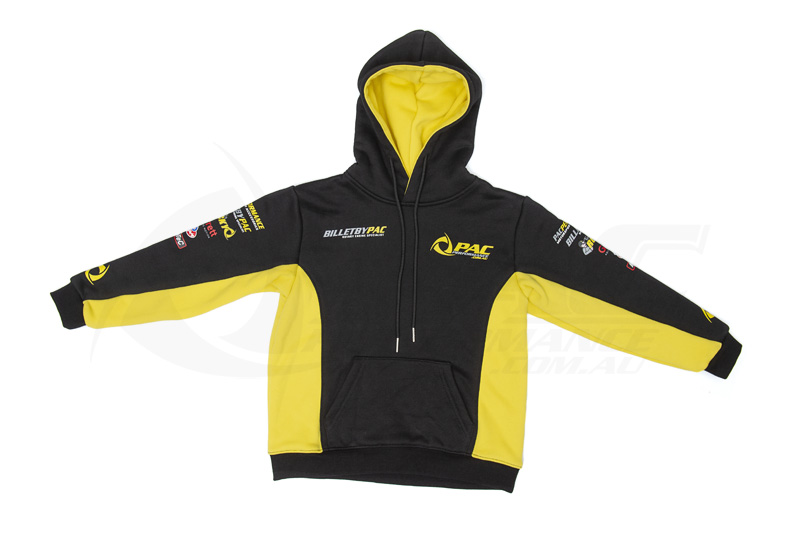 PAC PERFORMANCE 2024 SPONSORED TEAM HOODIE. Pac Performance Racing NZ