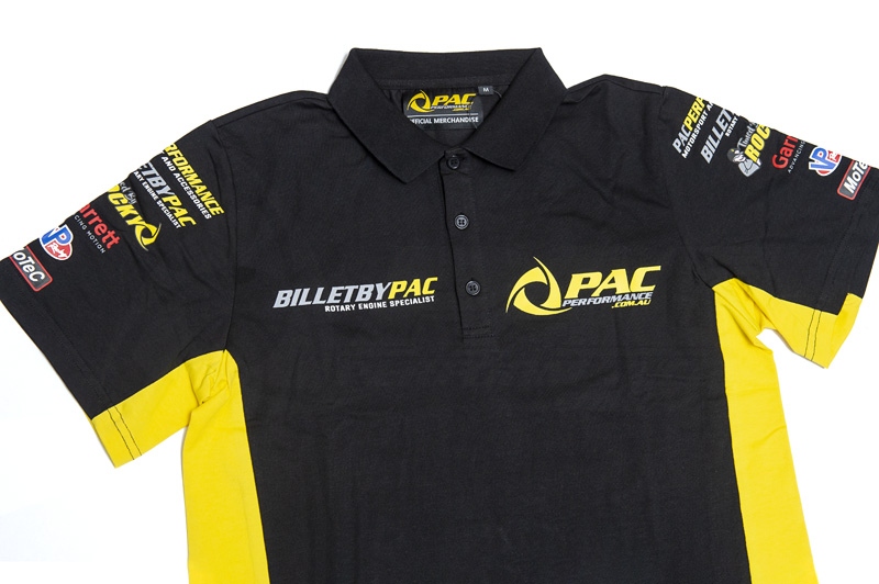 2024 PAC PERFORMANCE SPONSORED TEAM POLO SHIRT. Pac Performance Racing NZ