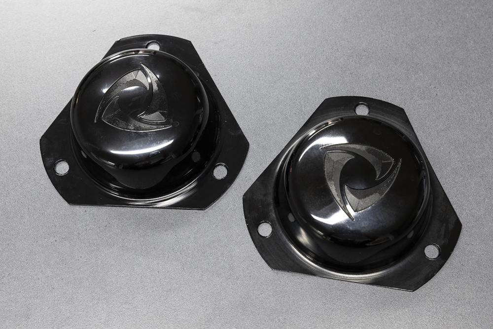 MAZDA RX STRUT TOP COVERS - FACTORY SECONDS. Pac Performance Racing
