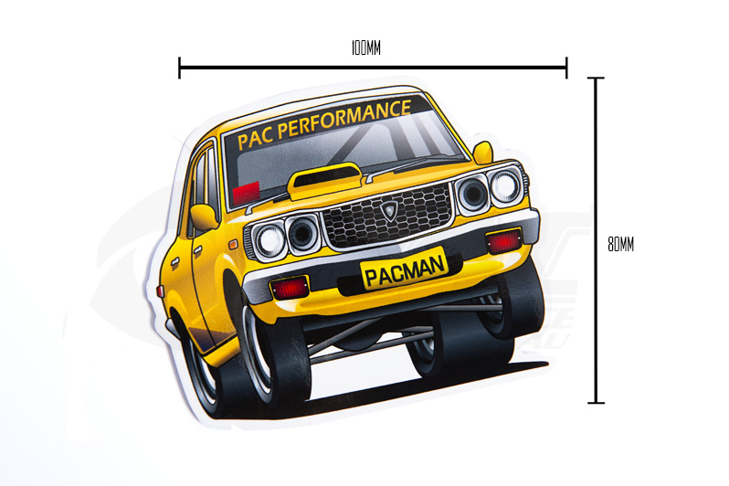 PAC TOON STICKERS. Pac Performance Racing