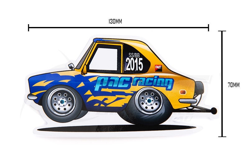 PAC TOON STICKERS. Pac Performance Racing
