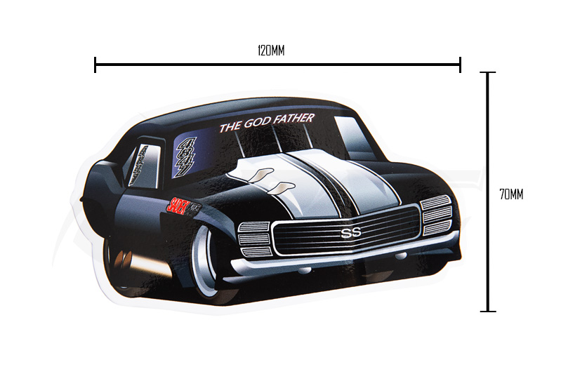 PAC TOON STICKERS. Pac Performance Racing